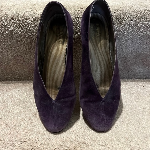 Faryl Robin | Shoes | Faryl Robin Fabrizia Purple 85 Suede | Poshmark